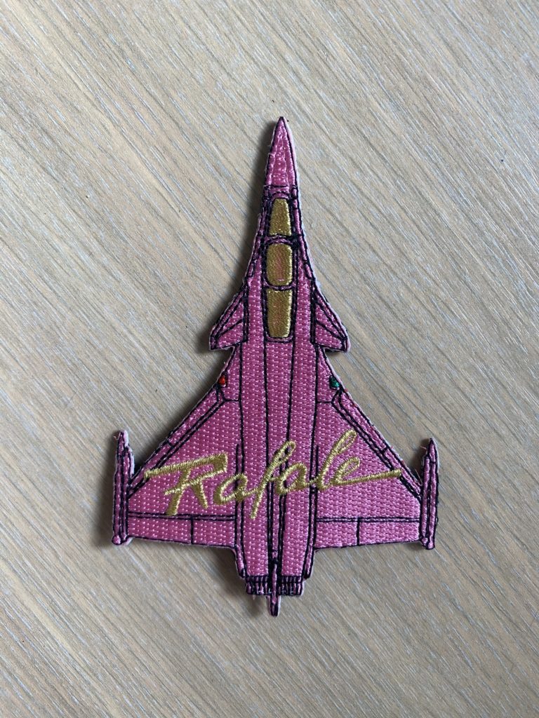 Patch Silhouette Rafale – Association Rafale Solo Display