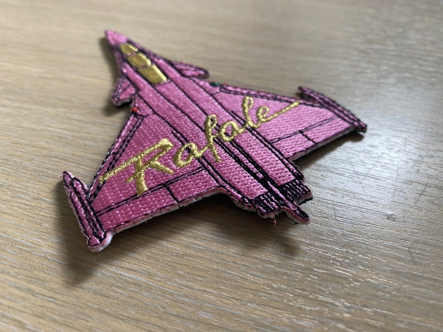 Patch Silhouette Rafale – Association Rafale Solo Display