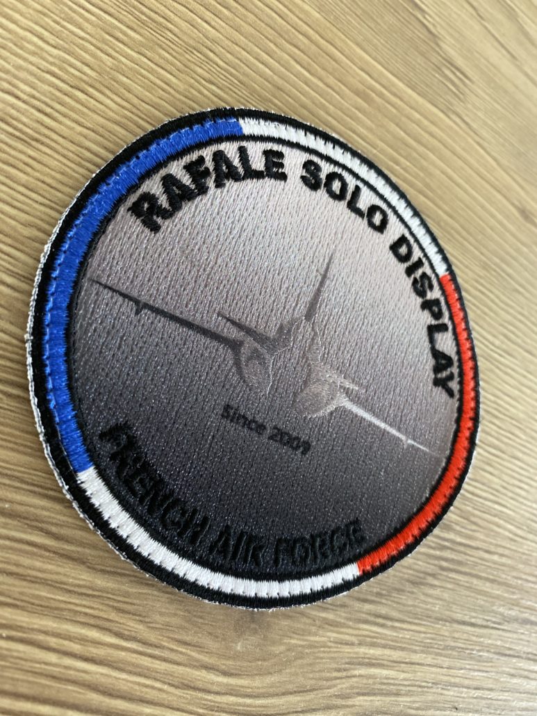 Patch rond RSD – Association Rafale Solo Display
