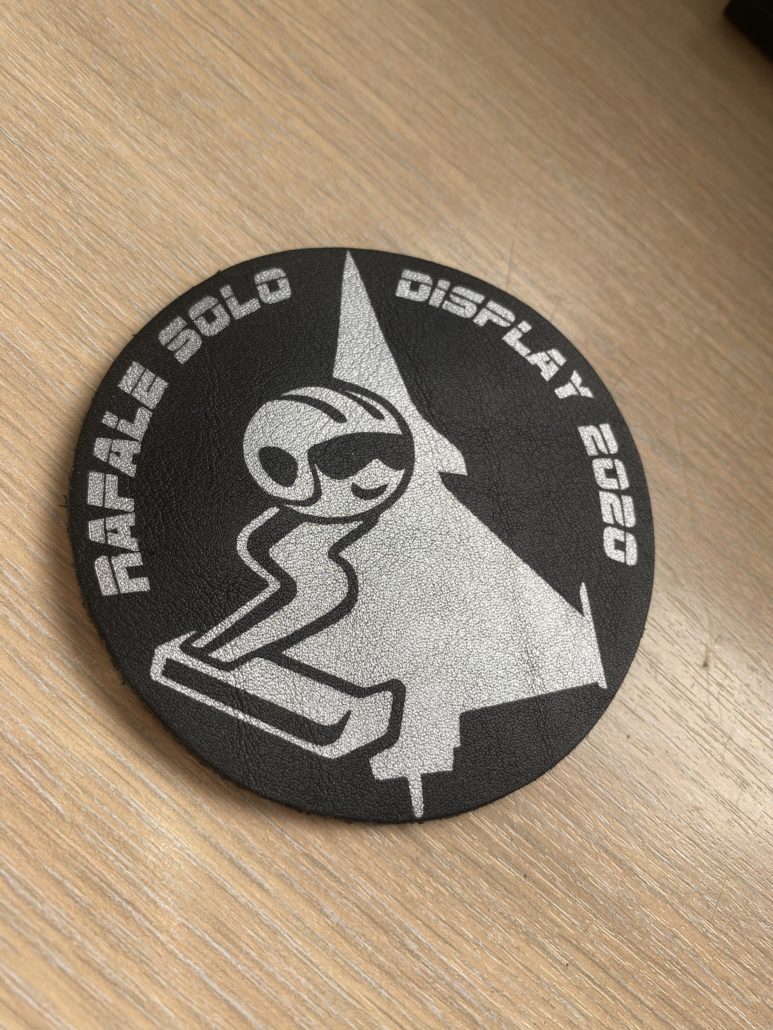 Patch Cuir RSD 2020 – Association Rafale Solo Display