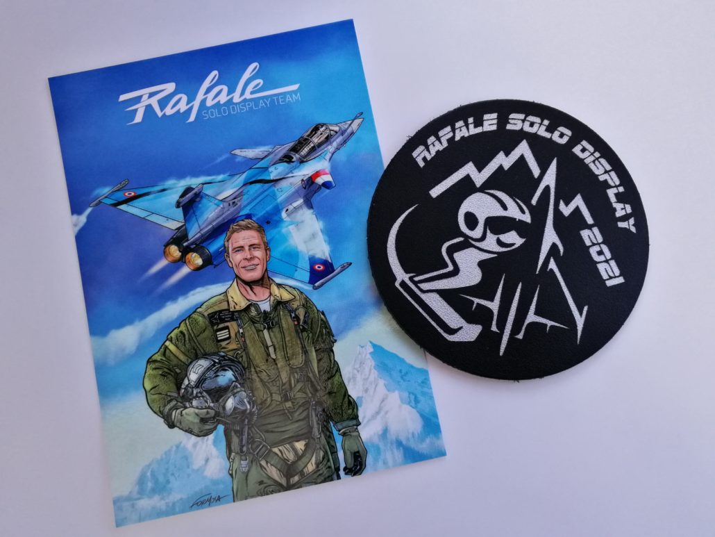 Patch Cuir RSD 2021 – Association Rafale Solo Display