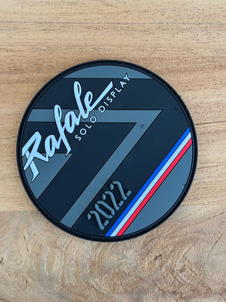 Patch rond RSD 2022 – Association Rafale Solo Display