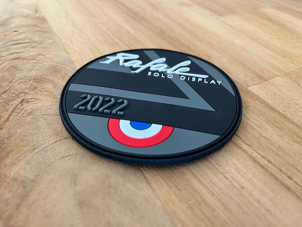 Patch rond RSD 2022 – Association Rafale Solo Display